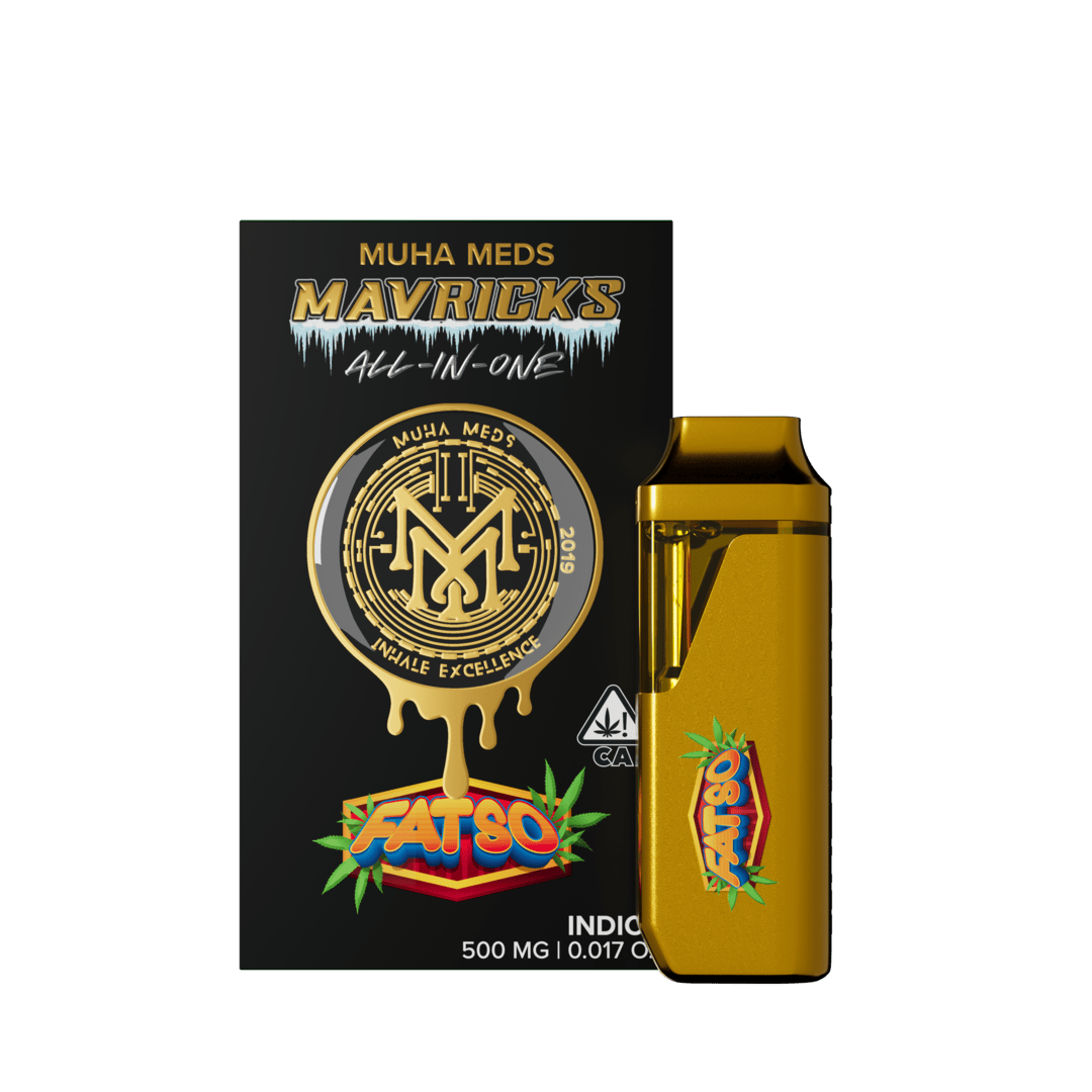 Buy Muha Meds Fatso Vape Australia | 0.5g Indica Hash Rosin Pen